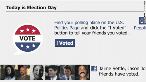 Facebook Influences People To Vote