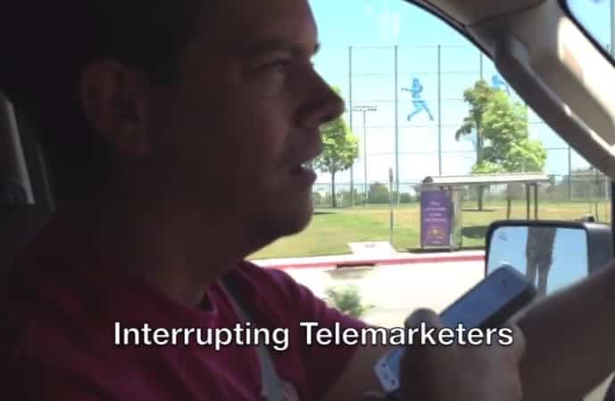 telemarketers prank