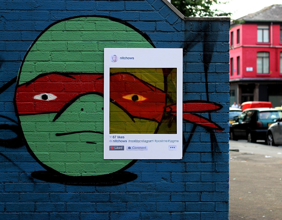 Instagram In Real Life - Ninja Turtle