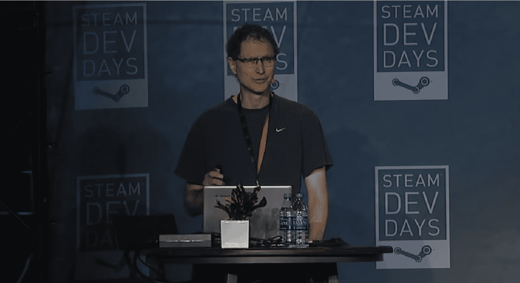 Aaron Nicholls at Steam Dev Days