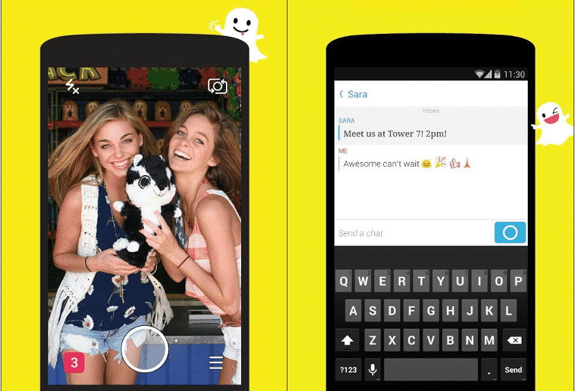Snapchat Introduces Video Calling Text Conversations