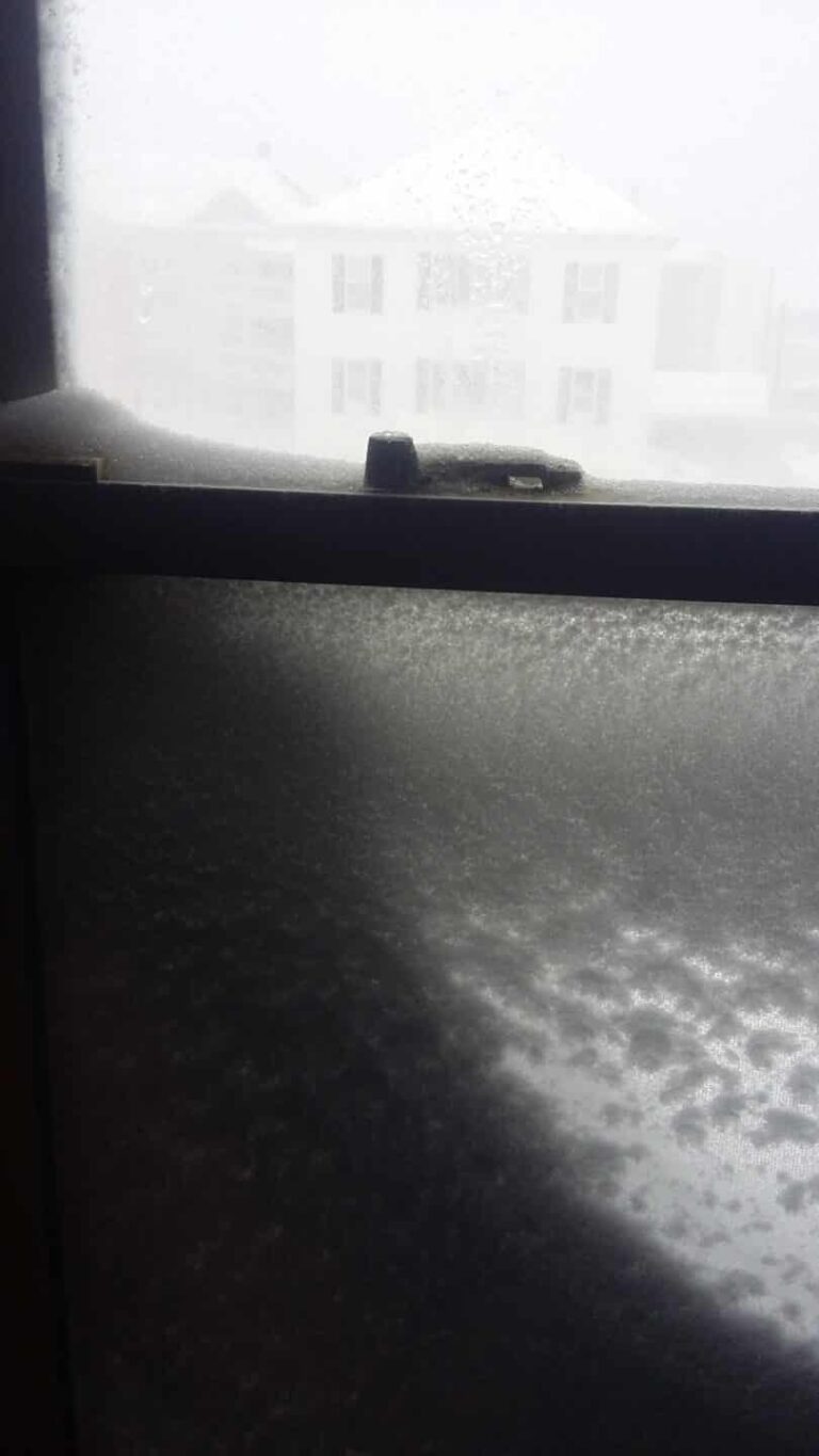 snowing INSIDE